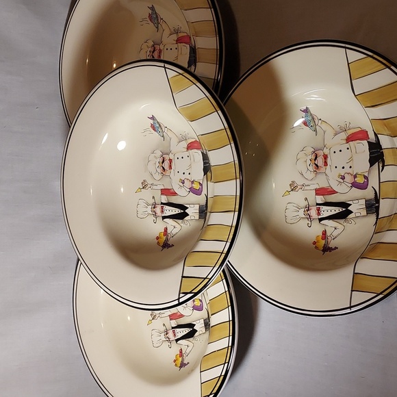 Le Chef Pasta Bowls 10" | Dining | Le Chef Pasta Bowls Set Of 4 Hd ...